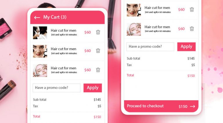Mobile App Development Services for Spa & Salon - Nextbrain
