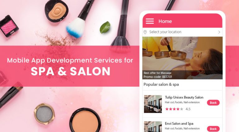 Mobile App Development Services for Spa & Salon - Nextbrain